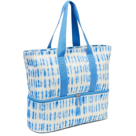 No Boundaries | Bags | Womens Zip Beach Tote Handbag With Insulated ...